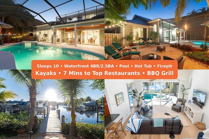 Waterfront • Pool • Hottub • Kayaks • Firepit - The Bahamas