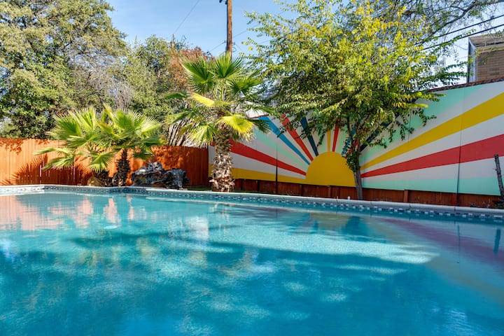 5br Heated Pool/spa, Kids Slide, Fire Pit, Game Rm - Encino Park - San Antonio