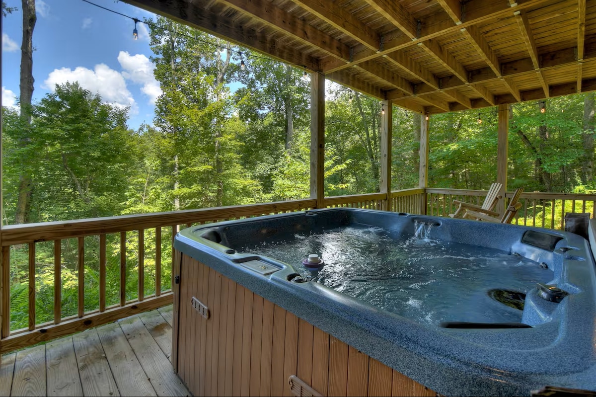 Cabane Aska 3 chambres | Jacuzzi + vue sur les montagnes + chiens ...