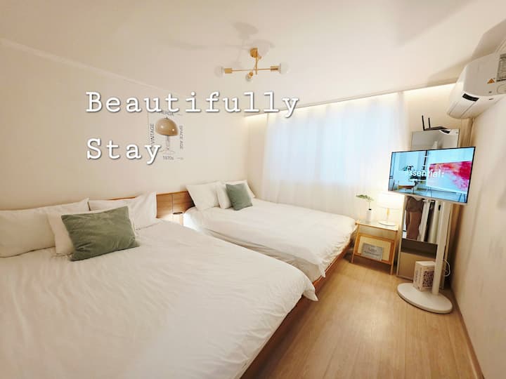 [New Open] #샤로수길 예쁜 감성숙소 ~친구 연인모임 풀옵션
서울대입구역 6인숙소 - Seoul