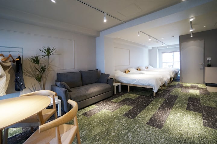 2026年1月open【名古屋駅徒歩14分】1フロア貸切|最大8名|飲食観光に便利|春は桜ビュー - Nagoya