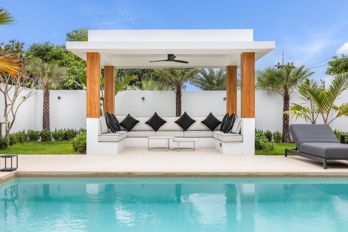 Suntree1 • 3BR Pool Villa • Choeng Mon Beach - Houses for Rent in Ko ...