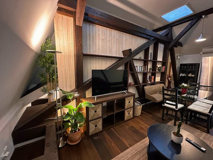 Spacious Unique Attic • Old Town • Ac • Wash&dry - Bratislava