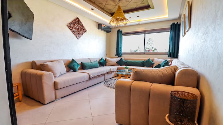 L'emeraude : 2 Chambres Proche Centre - Kénitra