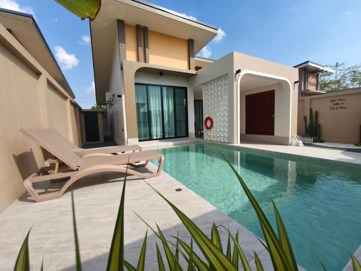 Brand New Private Pool Villa Near Ao Nang 2br - Krabi