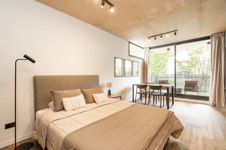 Palermo Hollywood ~ 1 Cama ~ Pileta ~ Balcon - Buenos Aires