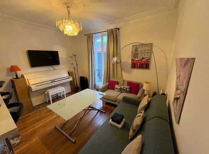 Appartement Authentique Parisien - Gare Montparnasse - Paris