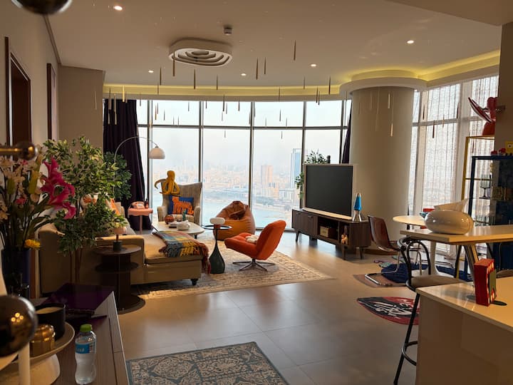 1br Cozy Flat With Bay Views | City Centre - Manama