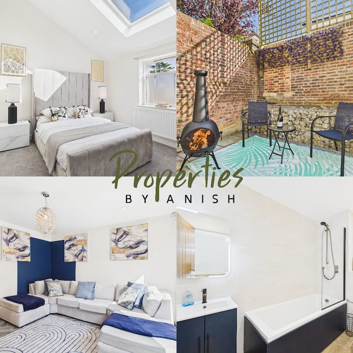 Modern Home • Walk To Town • Garden W/ Log Fire - Tonbridge