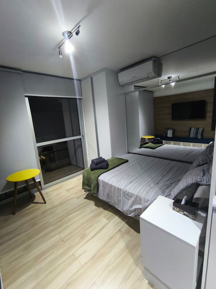 Apto Rua Augusta São Paulo. Tv/wi-fi/garagem - Brazil