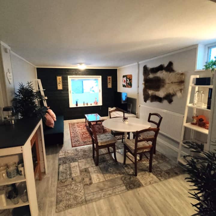 ₒࢭ Wifi- 3km->centrum- Pentry- Netflix-tvättstuga - Kiruna