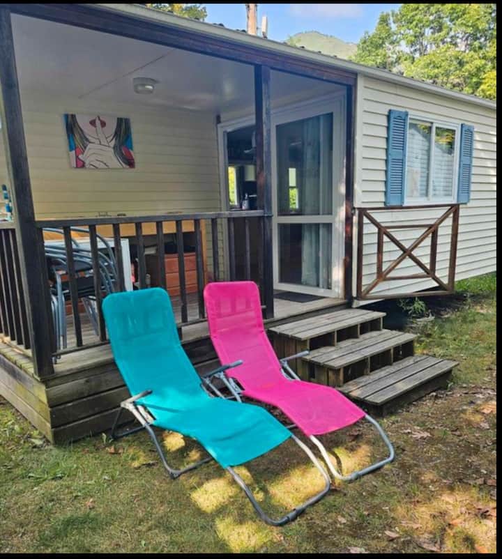 Mobil-home 5 Personnes à Laruns Camping 4 éToiles - Laruns