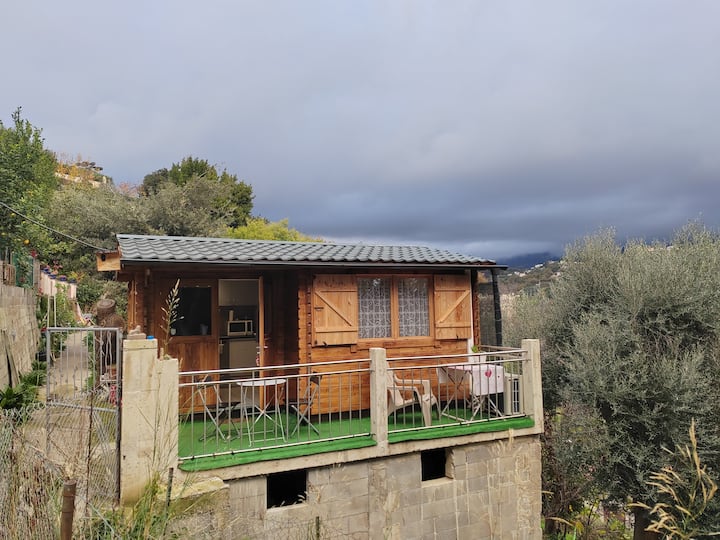 Petit Chalet Studio Verdure Proche Ville - Menton