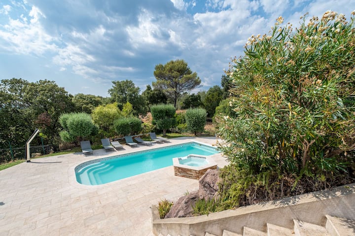 Mediterranean Villa With Pool And Garden - Fayence