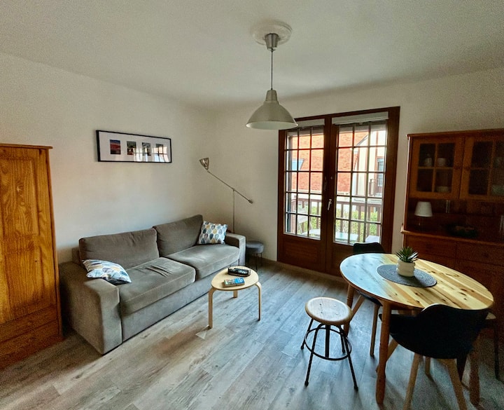 Duplex Rénové, 1 Chambre, Balcon, Mer à 200m - Courseulles-sur-Mer