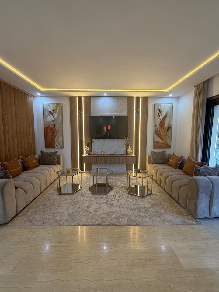 Villa Familiale D’exception Avec Piscine Privée - Agadir