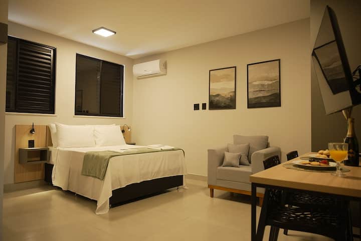 B04-204-novo Apto Studio Serra, A 5 Min Da Savassi - Belo Horizonte