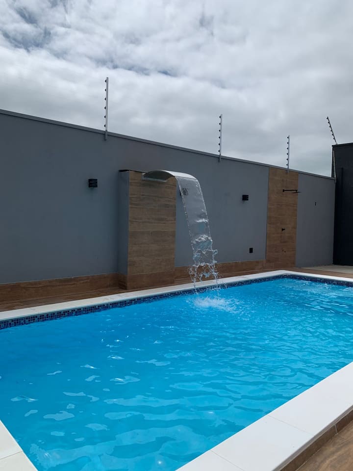 Casa Para Lazer Com Piscina Aquecida - Presidente Prudente