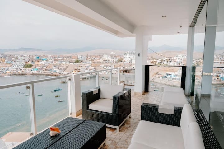 Departamento Con Vista Al Mar En San Bartolo. - Chilca