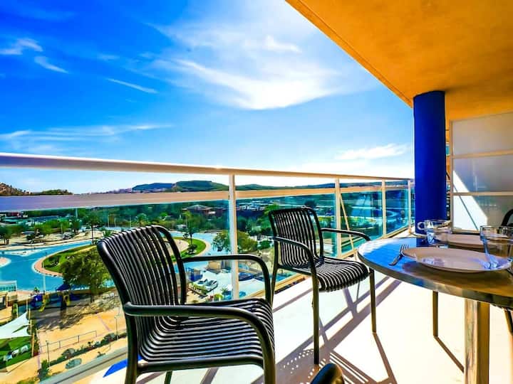 Warm Apartment / Scenic Views To Fountain & Hills - Guardamar del Segura