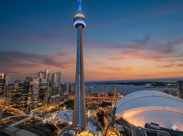 Gorgeous 2br With Direct Cn Tower View | Parking - Toronto