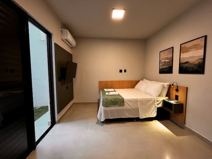 B01-105 Novo Apto Studio C/área Priv 5 Min Savassi - Belo Horizonte