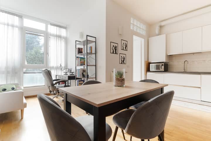 Guesthost - Modern Apartment In Corvetto - San Donato Milanese