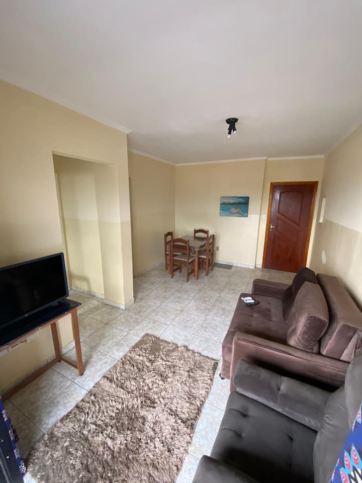 Apartamento Próx. Praia C/ Ar Condicionado - Praia Grande