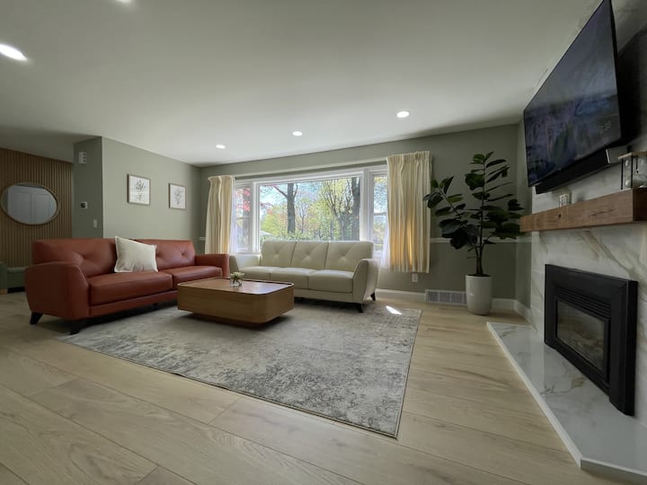 Quite And Cozy 3br Retreat Near Dunes & Trails - Portage, IN