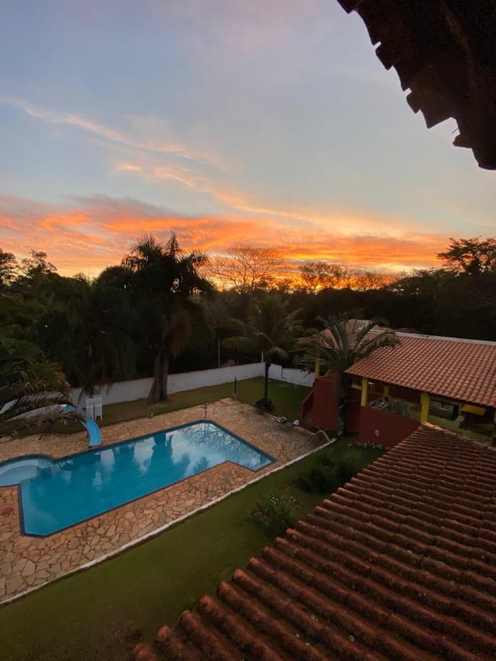 Chácara Com Piscina A 7 Min Da Cidade De Holambra - Holambra
