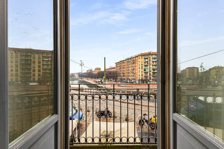 Vivez Les Navigli – Appartement Pour 6 - Milan