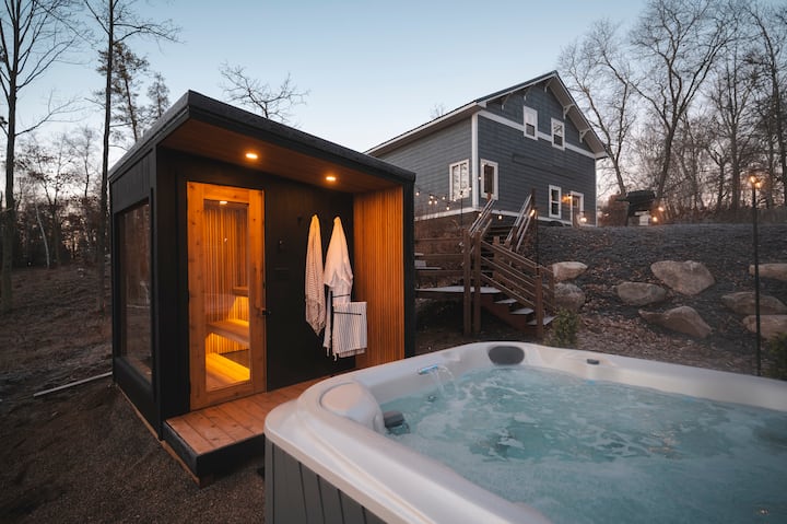 Hot Tub, Sauna, Sleeps 12, Dog Friendly, Lakeside - Crosslake, MN