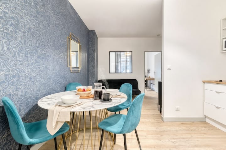 L’onyx • Centre-ville • Gare à 5 Min •Wifi & Calme - Angers