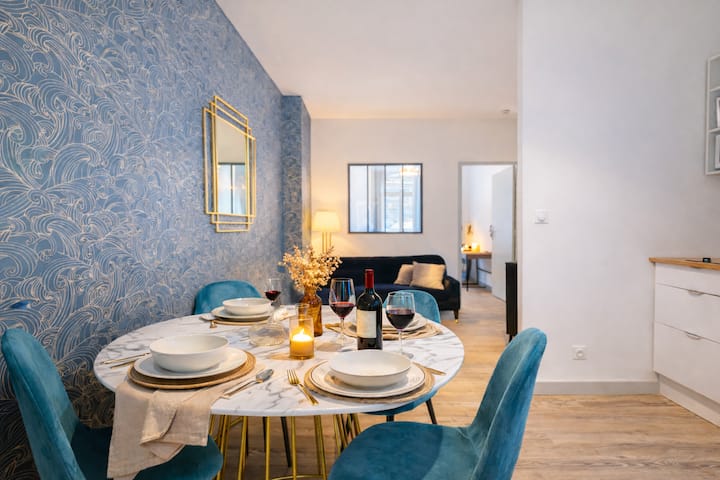 L’onyx • Centre-ville • Gare à 5 Min •Wifi & Calme - Angers