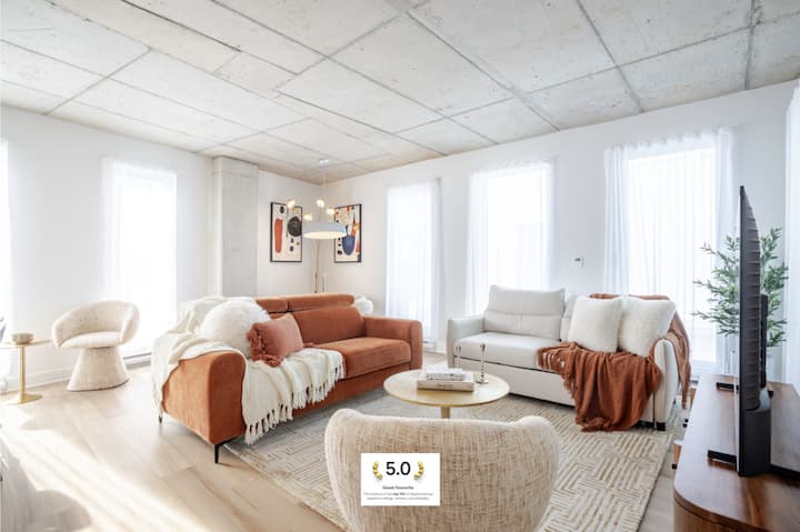 Le Port Haven | 2br W Free Parking & Ev - Montreal