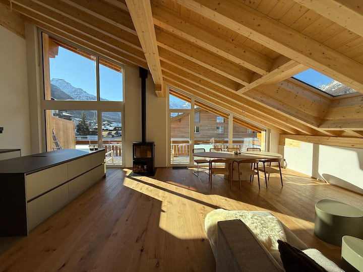 The Fam – Vue Alpine & Luxe Au Cœur De Grächen - Grächen