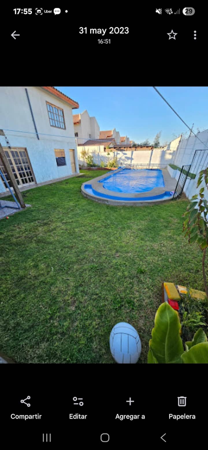 Casa Con Piscina Temperada Y A Pasos De La Playa - Coquimbo