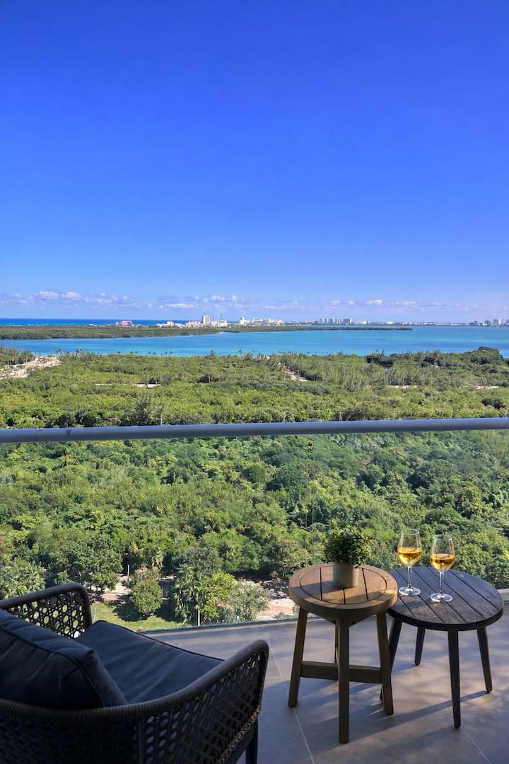 Apartment Torre Buenos Aires. Malecón Las Americas - 坎昆