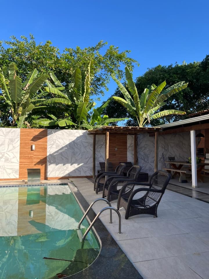 Casa Com Piscina Em Prado, Bahia. - Prado