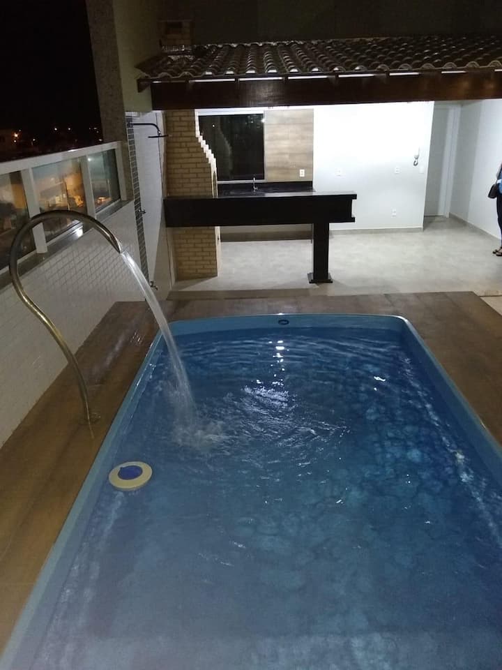 Cobertura Duplex Com Piscina - Itaoca