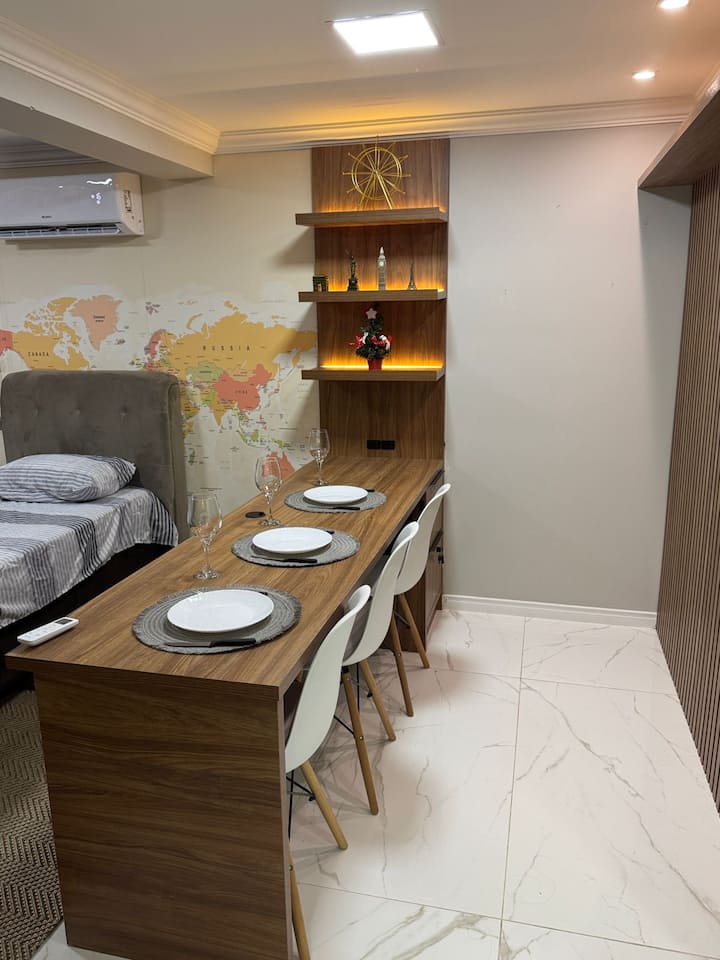 Kitnet Aconchegante 
1 Km Da Praia. - Pôrto Belo