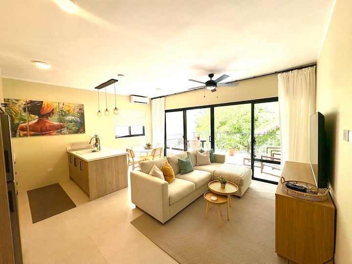 New Gated Condo | Walk To Beach | Wi-fi | Ac - Cabarete