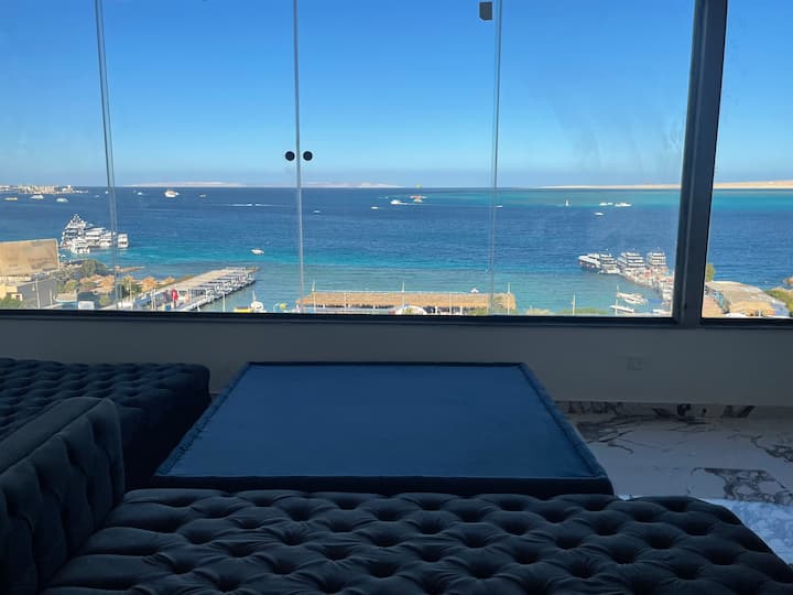 Sea View Penthouse Sea Front City Center 11 - Hurghada