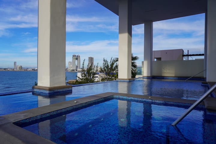 Depa A Pie De Playa Con Piscina Y Jacuzzi - Mexico