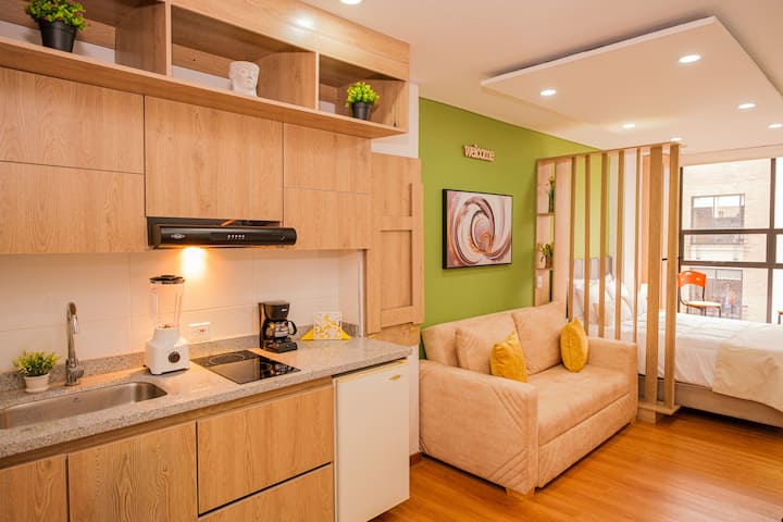 Modern New Loft: Movistar Arena & Stadium - Calima