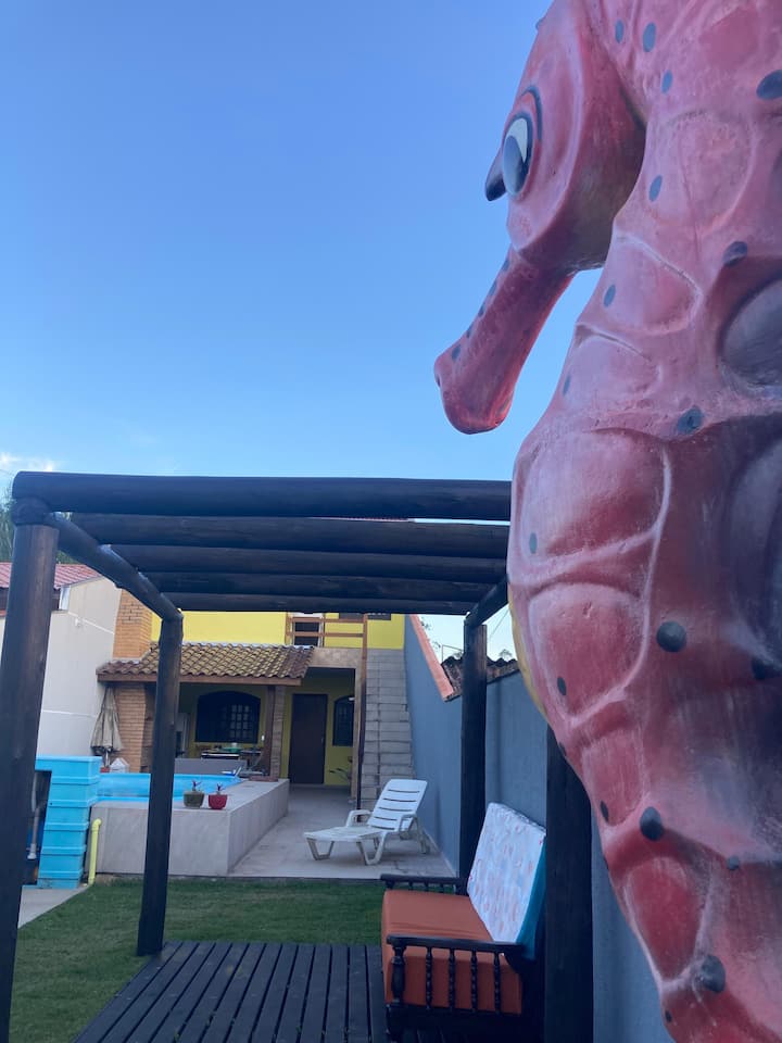Casa Térrea Em Itapoá Com Piscina E Churrasqueira - Itapoá