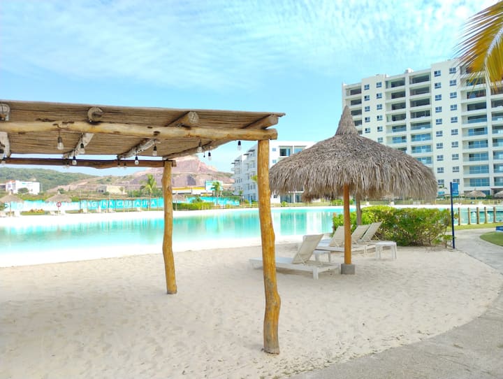 Departamento Junto A Laguna Cristalina - Mazatlán