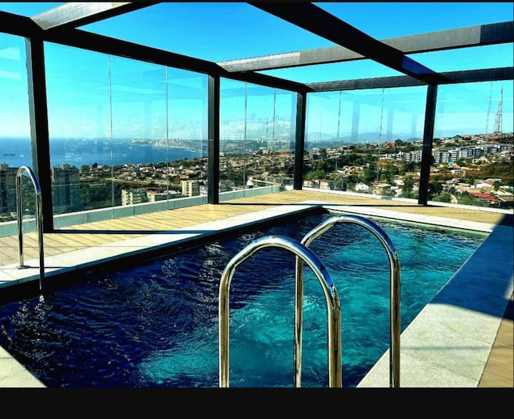 Nuevo Depto Vista Increíble A Fuegos Artificiales - 발파라조