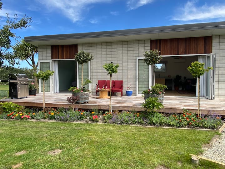 Fantail Orchard Apartment & Gardens Timaru - Pleasant Point