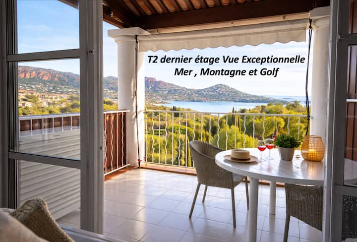 Superbe Vue Mer Panoramique & Montagne Cap Esterel - Saint-Raphaël
